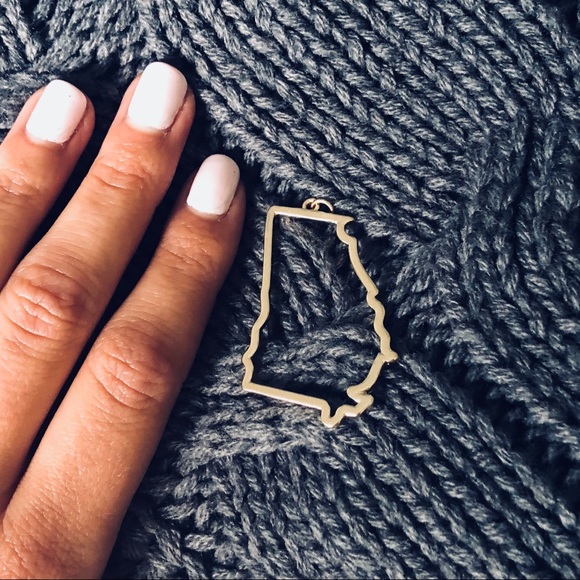 Jewelry | Gold Georgia Charm | Poshmark
